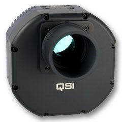 QSI 683WS Monochrome CCD Camera - Mechanical Shutter & 5-Position CFW ...