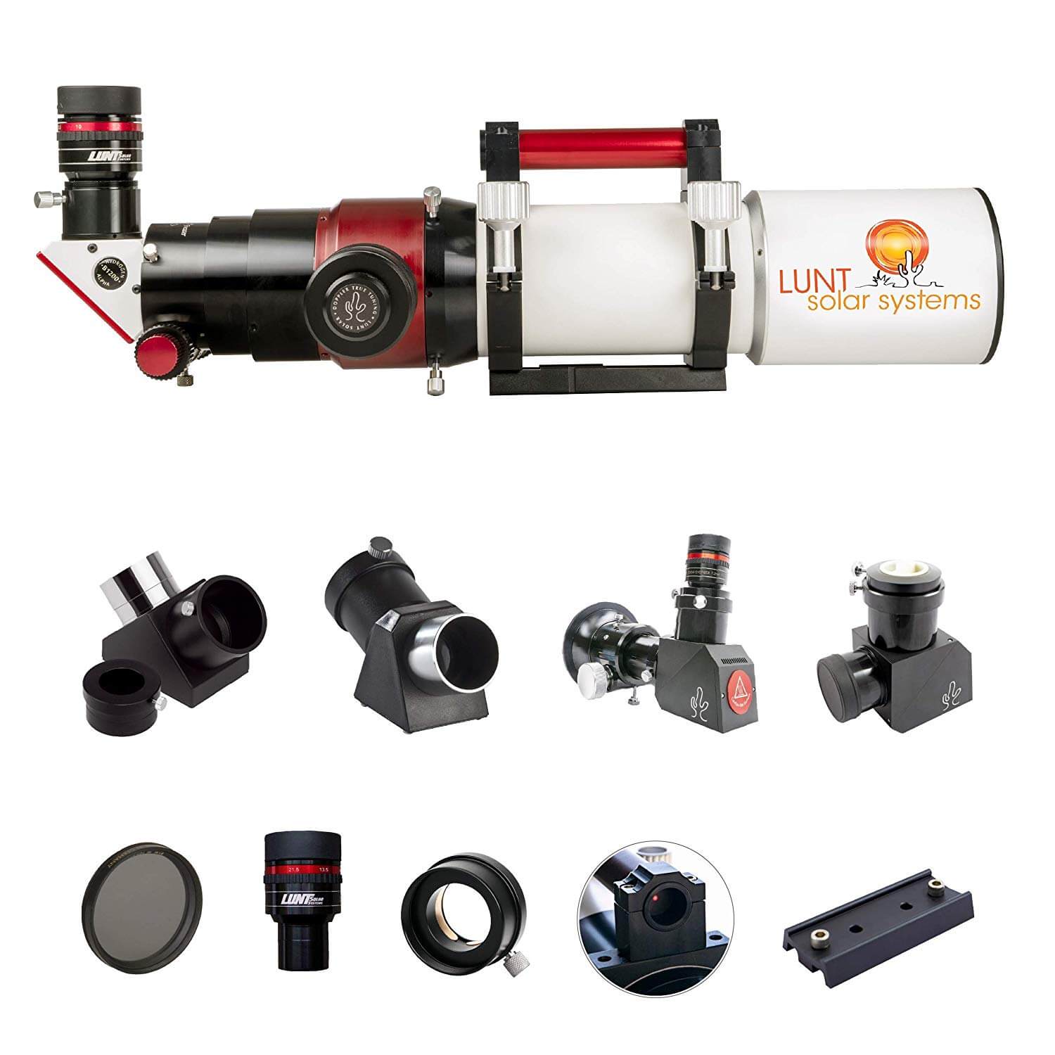 Lunt Solar 80mm Universal Telescope Observer Package | OPT Telescopes