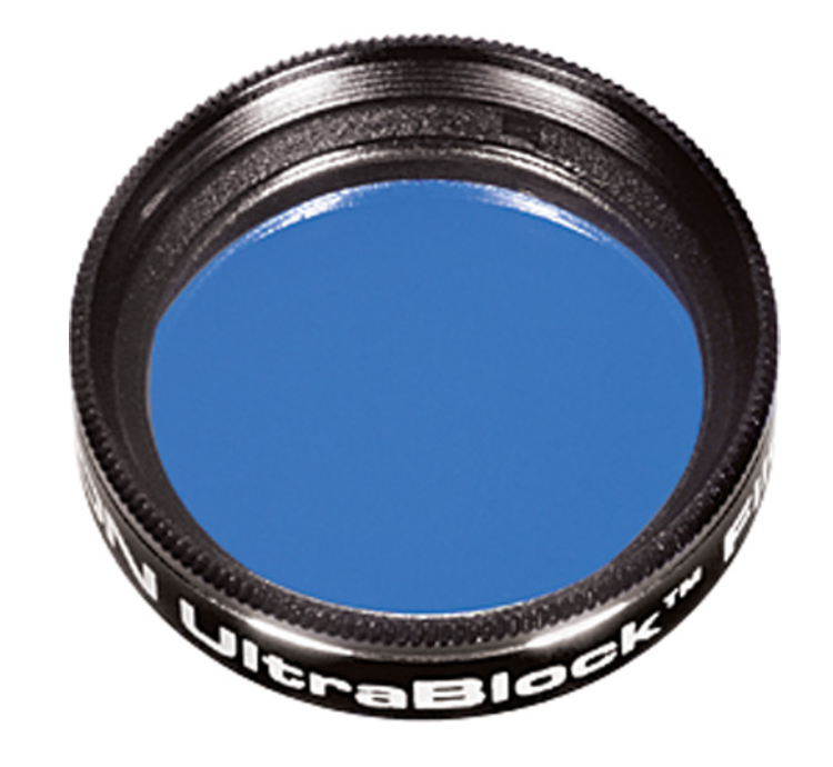Orion UltraBlock Narrowband Filter - 1.25" Round Mounted | OPT Telescopes